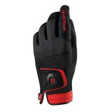TaylorMade Rain Control Golf Gloves (Black/Red), Cadet Small - Walmart.com