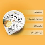 ProSource Gelatein Plus Pineapple: 20g Protein, Ideal for Post-Surgery ...
