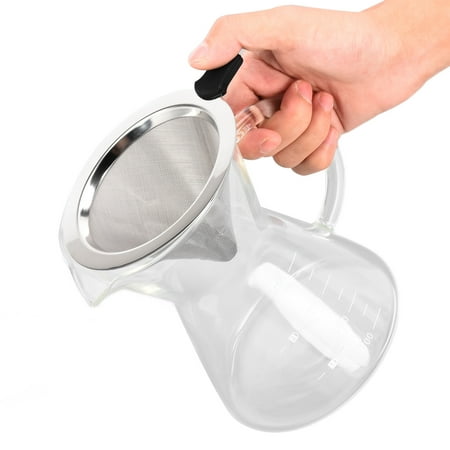 Drip Glass Coffee Maker,400ml Glass Coffee Pot Pour Over Coffee Maker ...