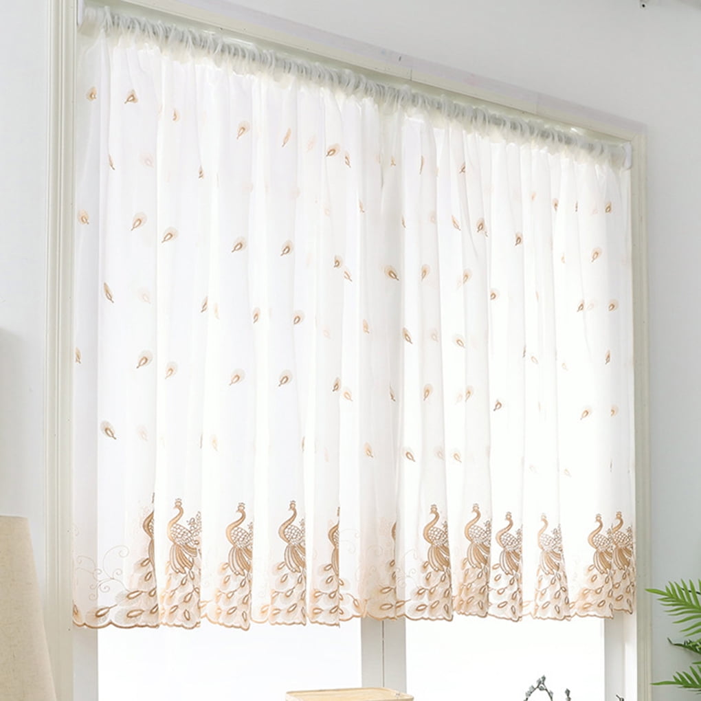 Click here for Pitrice Short Window Sheer Curtains Valance Living... prices