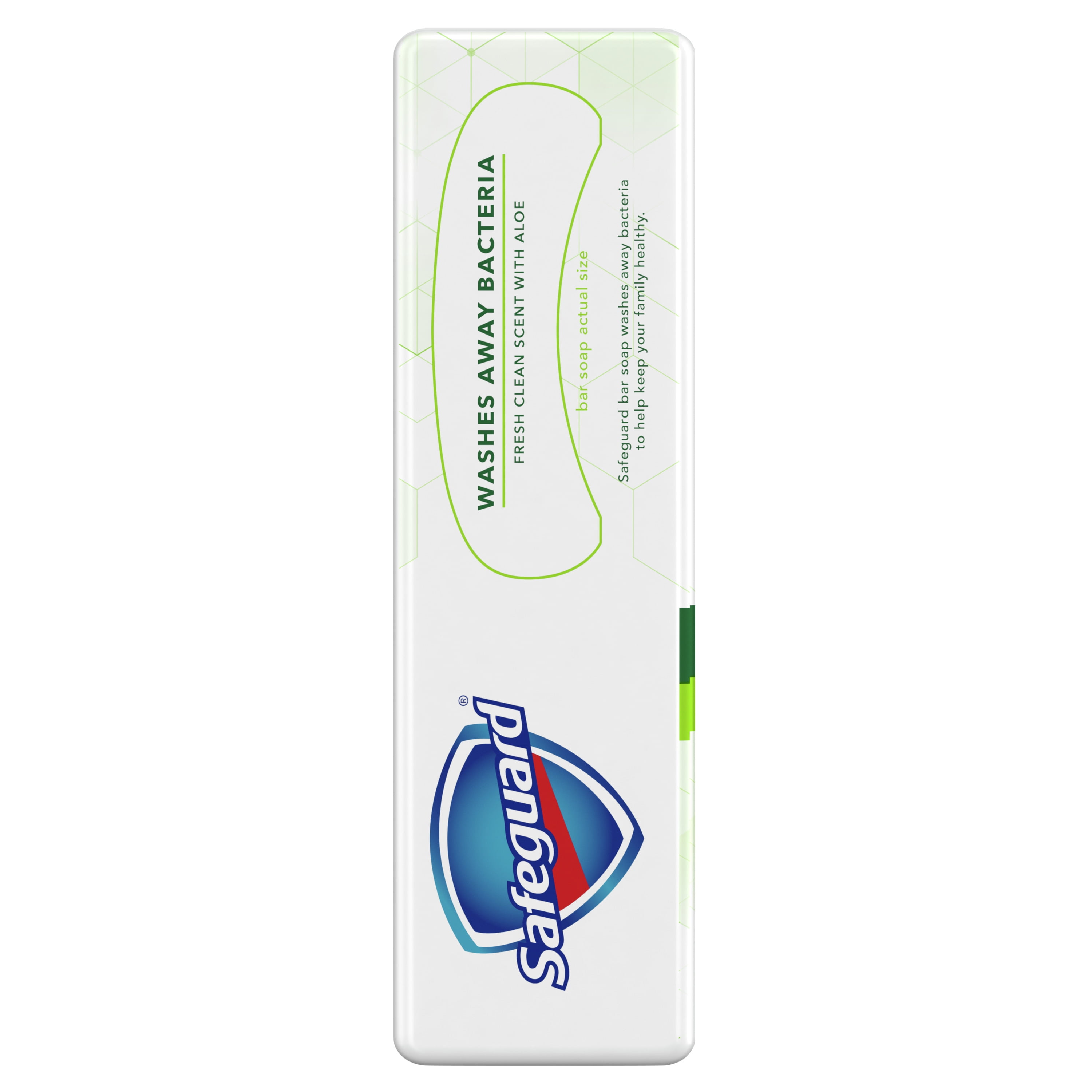 Safeguard Bar Soap Fresh Clean Scent With Aloe 4oz 8 Count