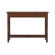Linon Titian 42" Wide 2-Drawer Compact Console Table, Antique Tobacco ...
