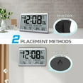 LFF Atomic Clock - Never Needs Setting, Battery Operated, 15" Atomic ...