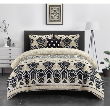 Azalea Skye Nairobi Ogee Multi Duvet Cover Set, King - Walmart.com