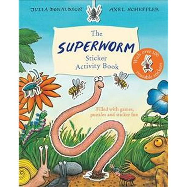 Superworm Sticker Activity Book - Walmart.com