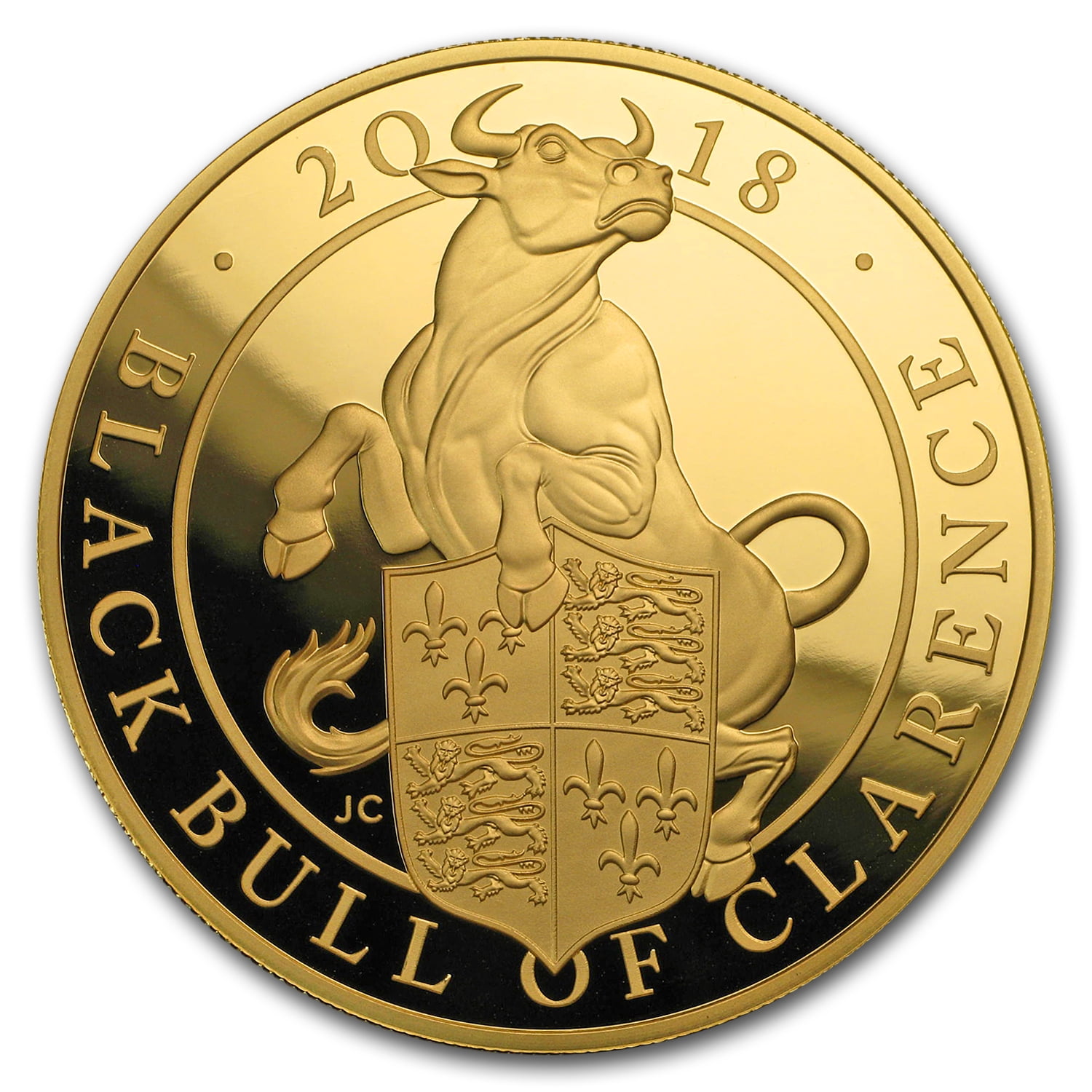 2018 GB Proof 5 oz Gold Queen's Beasts Bull (Box & COA) - Walmart.com