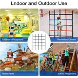 Climbing Cargo Net,Ninja Warrior Obstacle Course for Kids,Rope Net ...