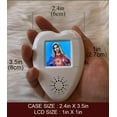 Electronic Talking Rosary with LCD Screen - Holy Rosary Praying for Catholic Church | Includes ...