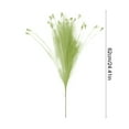 Faux Pampas Grass, 24.4" Short Artificial Pompous Grass Floral Pompas ...