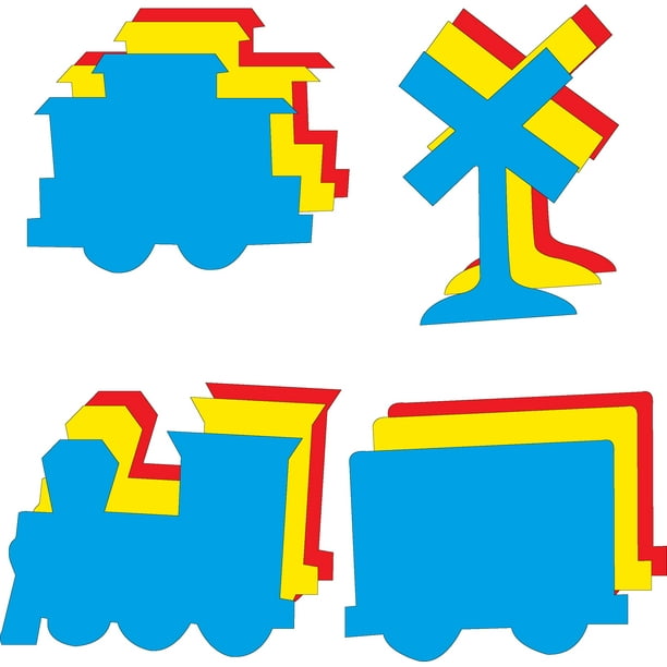 Large Cut-Out Set - Train - Walmart.com - Walmart.com