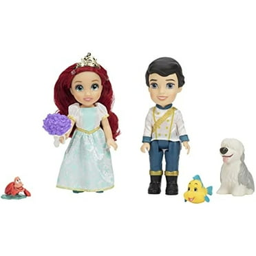 Disney Princess Elegant 13-Piece Tea Set for Magical Tea Party| Ariel ...