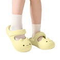Djtdsds Kids Cat Face Closed-Toe Slide Sandals Soft Non-Slip Shoes ...