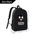 Addams Family Cartoon Face Laptop Backpack - Fits 15 " Laptop & iPad ...