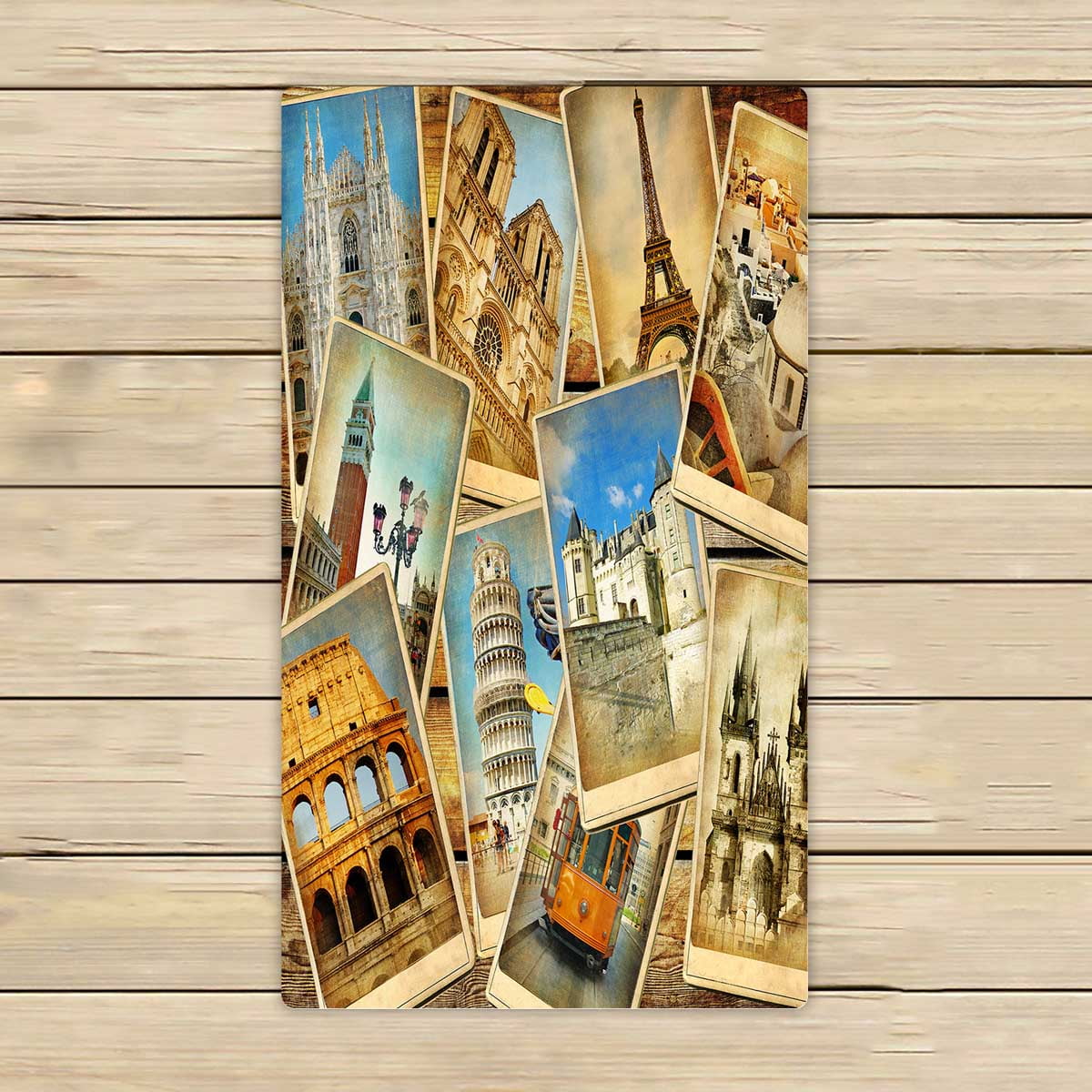 Travel Vintage Collage