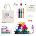 Hearth & Harbor DIY Crochet Kit (45 Pieces), Beginner Crochet Set ...