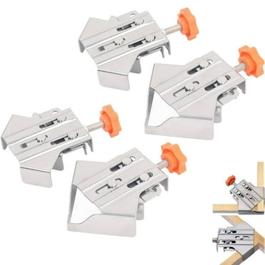 WEN 4-Inch Right Angle Clamp for Woodworking and Pocket Hole Joinery ...