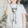 Bolo Tie Necklace for Women Girls Cool Jewelry Chain Lariat with Star ...