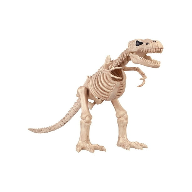 16in. T-Rex Skeleton Halloween Decoration - Walmart.com