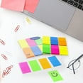 BAZIC Neon Page Markers 1x1.7 Neon Index Tabs, (150 Flags/Pack), 24 ...