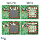 My Scratch Offs Santa's Bingo Scratch Off Game for Kids & Adults, Xmas ...