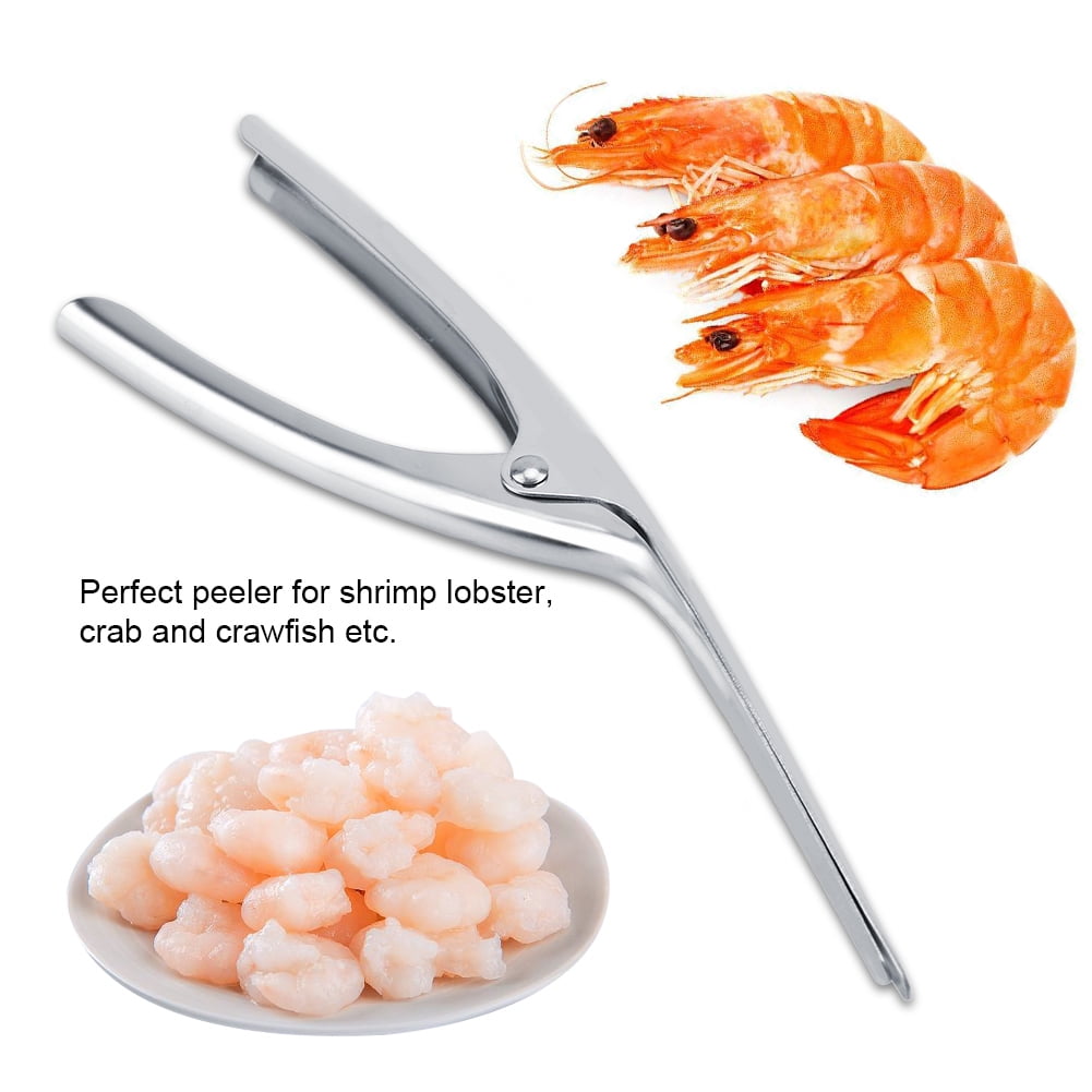 WALFRONT Stainless Steel Shrimp Shell Remover Peeler Cracker for ...