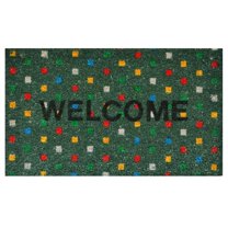Calloway Mills Polka Dot Welcome Outdoor Doormat - Walmart Business ...
