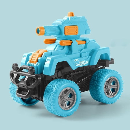 Collision Deformation Launch Tank Car Six-wheel Inertial Off Road ...