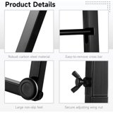 AIWFL 6 Tier Ribbon Holder, Large Capacity Ribbon Storage Rack, 31.5" x ...