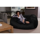 Sofa Sack Bean Bag Chair, Memory Foam Lounger with Microsuede Cover ...
