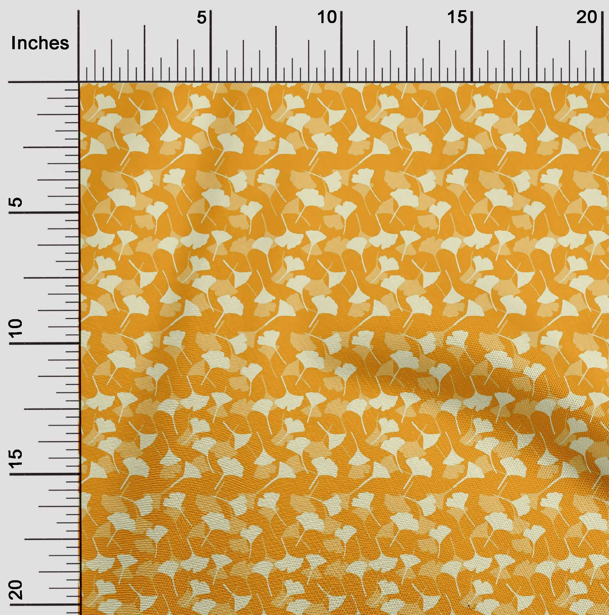 oneOone Silk Tabby Fabric Floral Block Print Fabric By The Yard 42 Inch ...