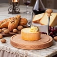 Petit Basque Cheese Wheel, Stainless Steel Cheese Butter Chocolate ...