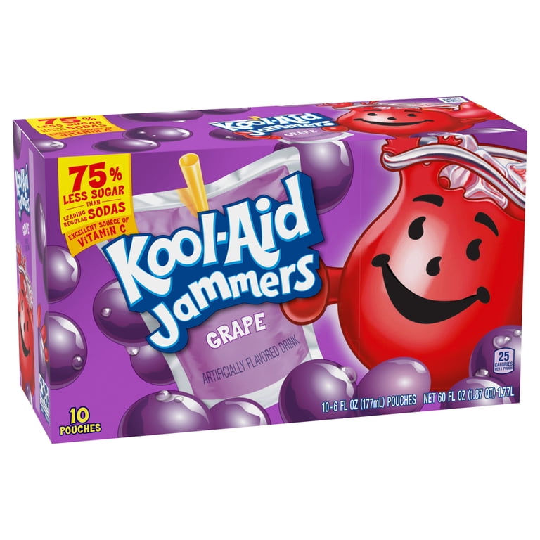 Kool Aid Box A Closeup Of KOOL AID BLUE RASPBERRY Jammers In Boxes On