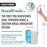NasalFresh MD Premium Bundle Dual Powered Nasal Irrigation System for ...