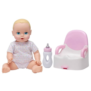 Jakks Perfectly Cute Cuddle and Care Feature Baby Doll with Accessories ...