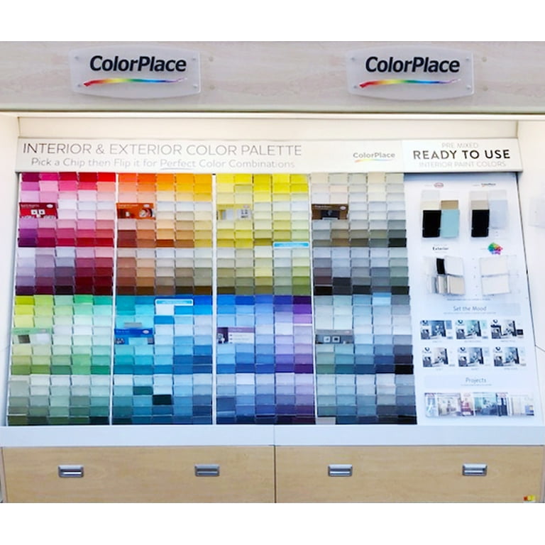 Carta De Colores De Pintura De Walmart Color Place Walmart Costa Rica