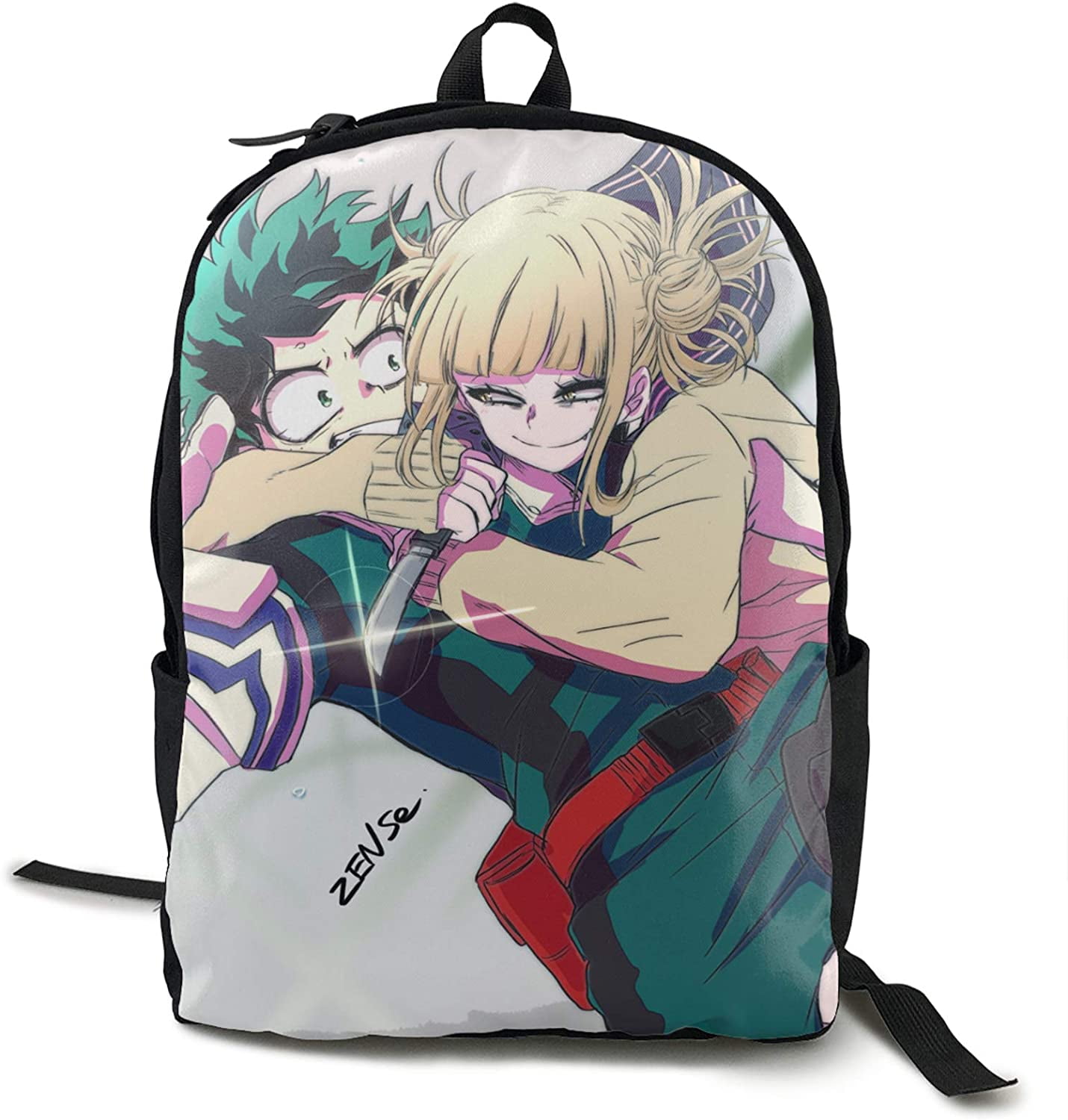My Hero Aca_Demia Him_Iko Toga Xx Lzuku Mid_Oriya Cool Casual Backpack ...
