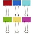 Mr. Pen Large Binder Clips 2 Inch Colored Set Hold Up to 250 Sheets ...