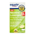 Equate Mini Nicotine Polacrilex Lozenge, Stop Smoking Aid, 4 mg, Citrus ...
