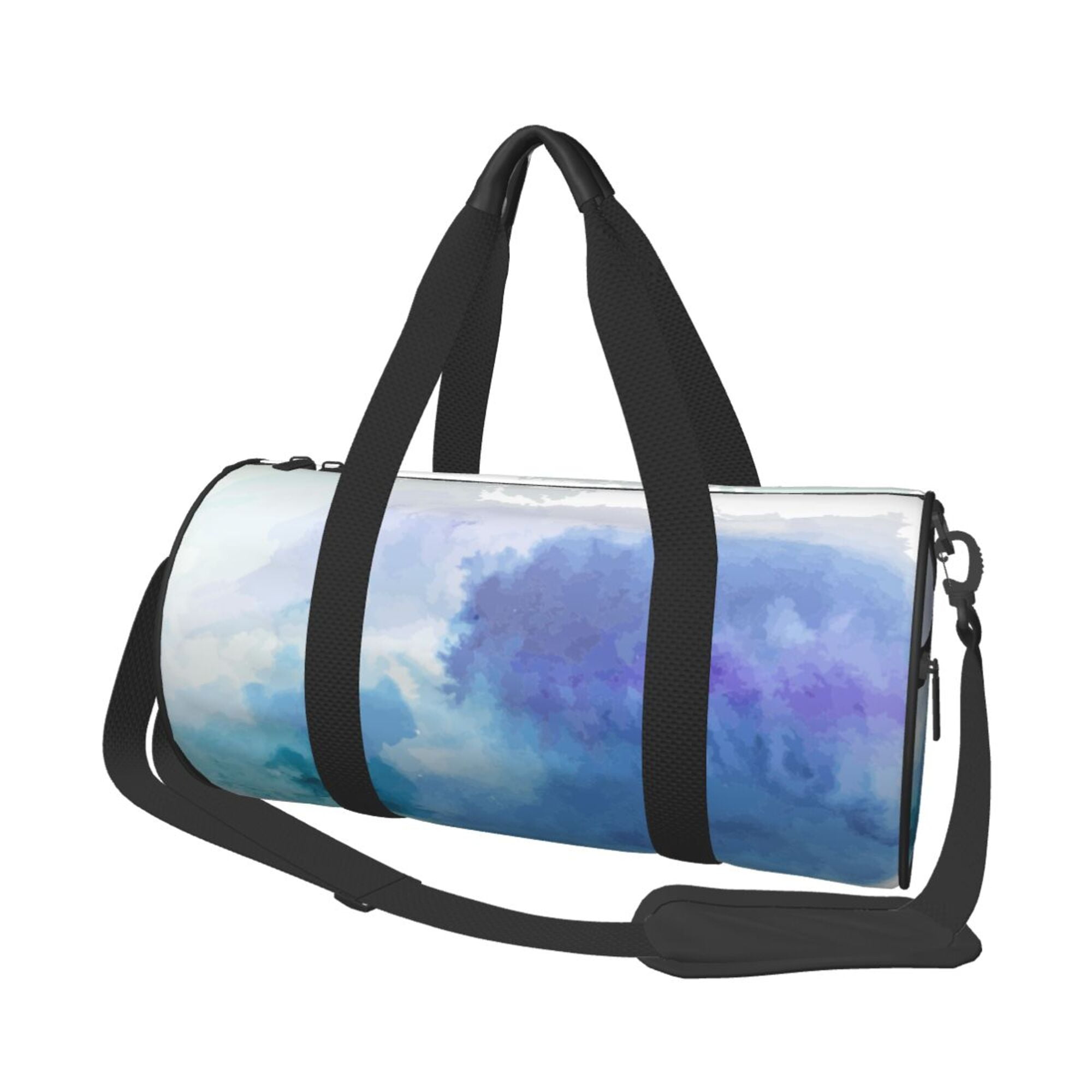ZICANCN Abstract Blue Violet Travel Duffle Bag, Sports Tote Gym Bag ...