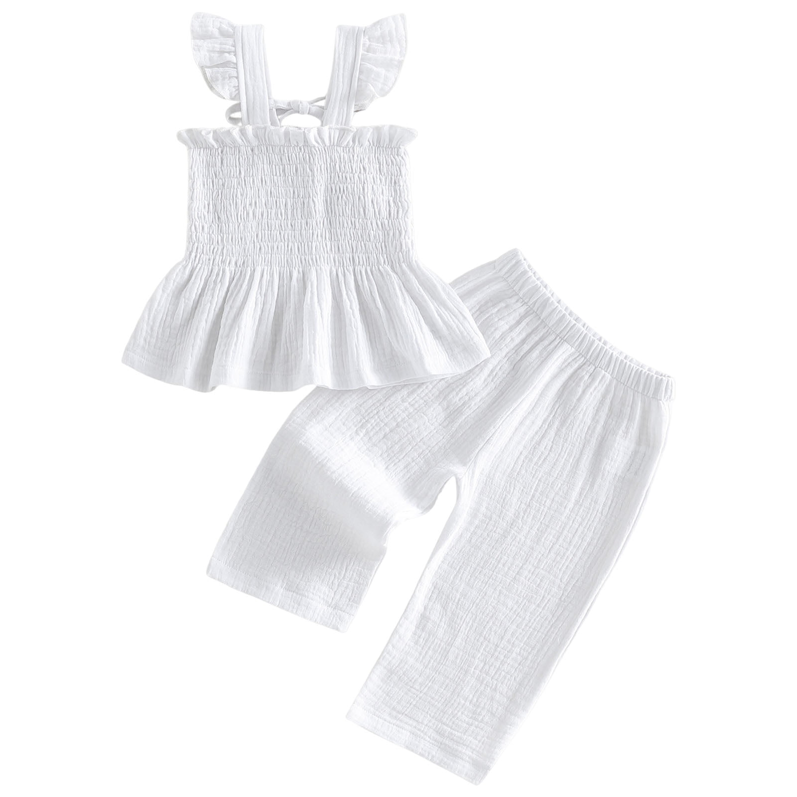 Click here for Pandaie 6m-5y Infant Baby Girls Clothes Toddler Ru... prices