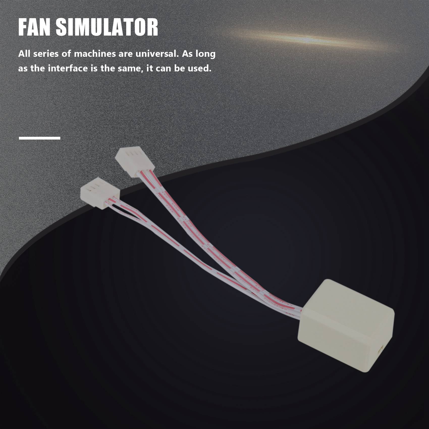 Buy Fan Simulator with Dual Plugs for Bitmain Antminer Miners L3 D3 S7 ...