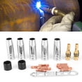 Riousery Premium 20Pcs/Set 12mm 0.8mm Welder Nozzle Contact Welding Tip ...