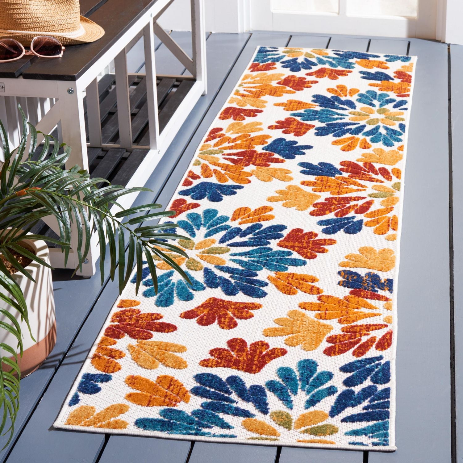 Click here for Safavieh Cabana Georgiana Floral Outdoor Area Rug... prices