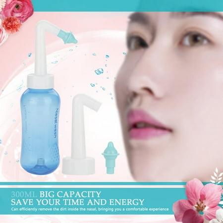 Nasal Washer,300ML Adults Children Medical Nose Wash System Nasal ...