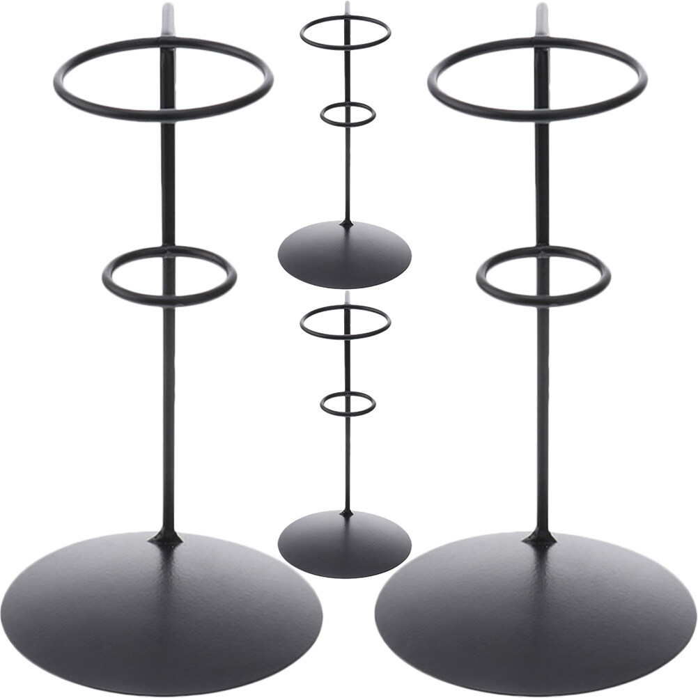 Ice cream stand 4pcs Ice Cream Cone Holders Metal Ice Cream Display ...