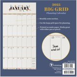 2025 Big Grid-Floral Mini Calendar - Walmart.com