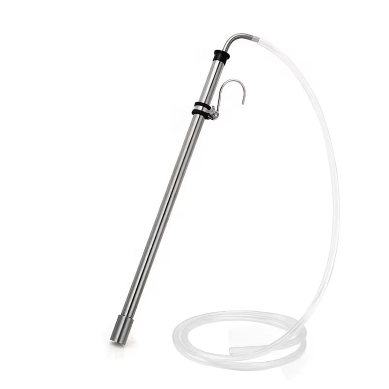 Home Brewing Auto Siphon Racking Cane Stainless Steel Beer Syphon Tube ...