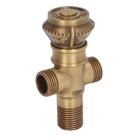 Stop Valve, Euro Style Brass High Strength Turn Angle Valve Corrosion ...