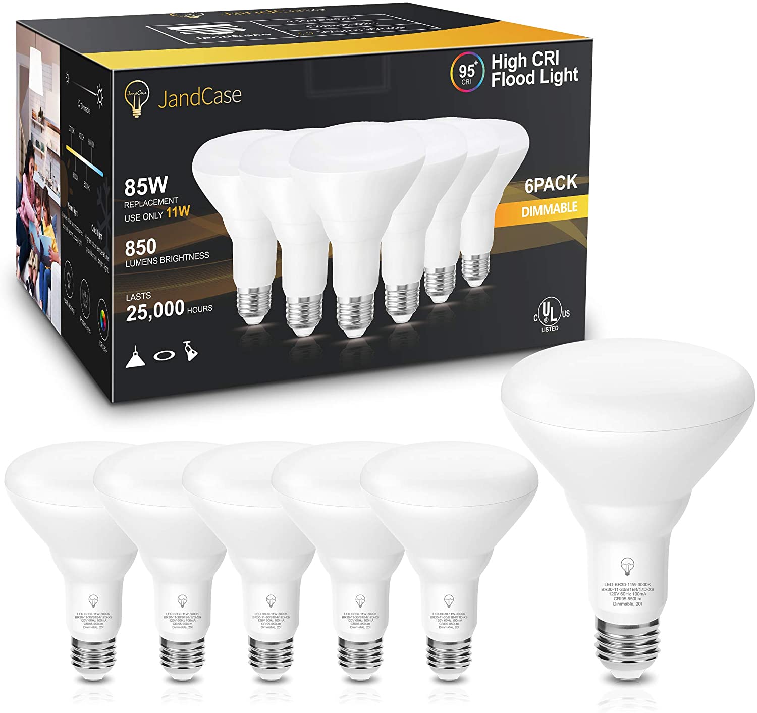 Industrial Electrical Can Light Bulb for Bedrooms Non Dimmable Kitchens ...
