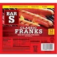 Bar S Classic Fully Cooked Franks, 8 Count, 12oz (Refrigerated ...